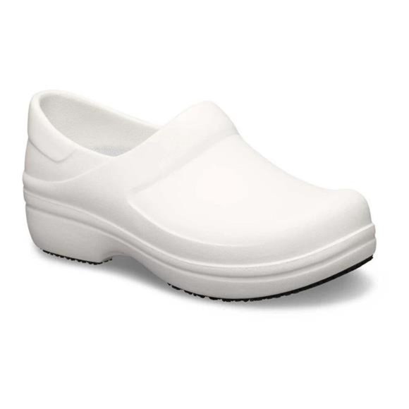 CROCS | Shoes | New Crocs Womens Slip Resistant White Shoes Neria Pro ...